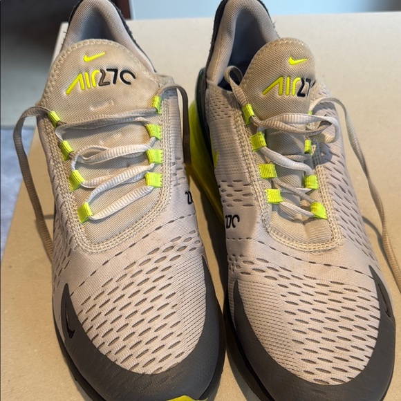 Nike | Shoes | Nike Air Zoom 27 Gray And Yellow Mens Shoes | Poshmark